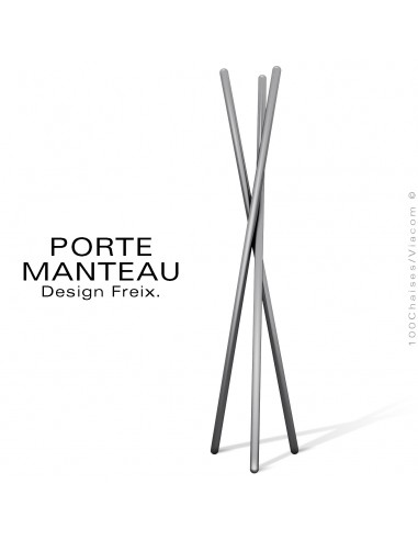Porte-manteau trépied déco MIKADO, structure trois tube d'acier rond ...